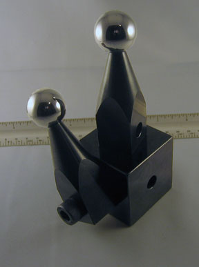 2 x 2 Block and Probe Calibration Sphere